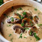 Cremige Champignonsuppe – ganz einfaches Rezept