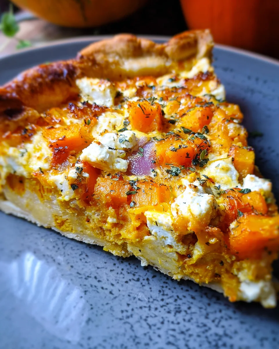 Kurbisquiche Mit Feta