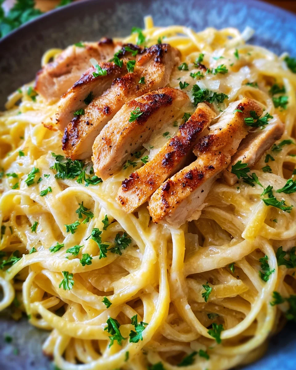 Chicken Alfredo Rezept Original